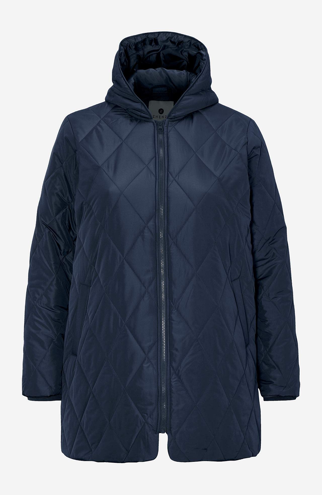 Tikattu takki hupulla Brando